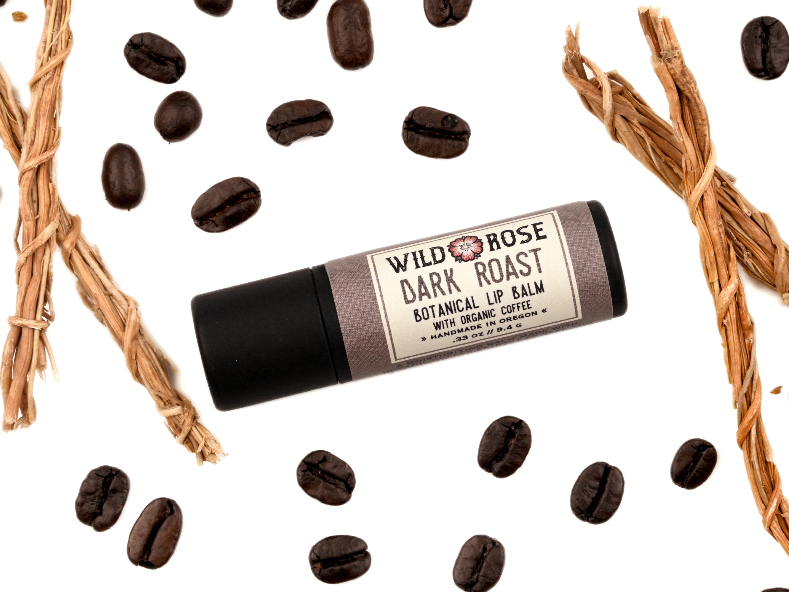 Natural Lip Balm - Dark Roast– Wild Rose