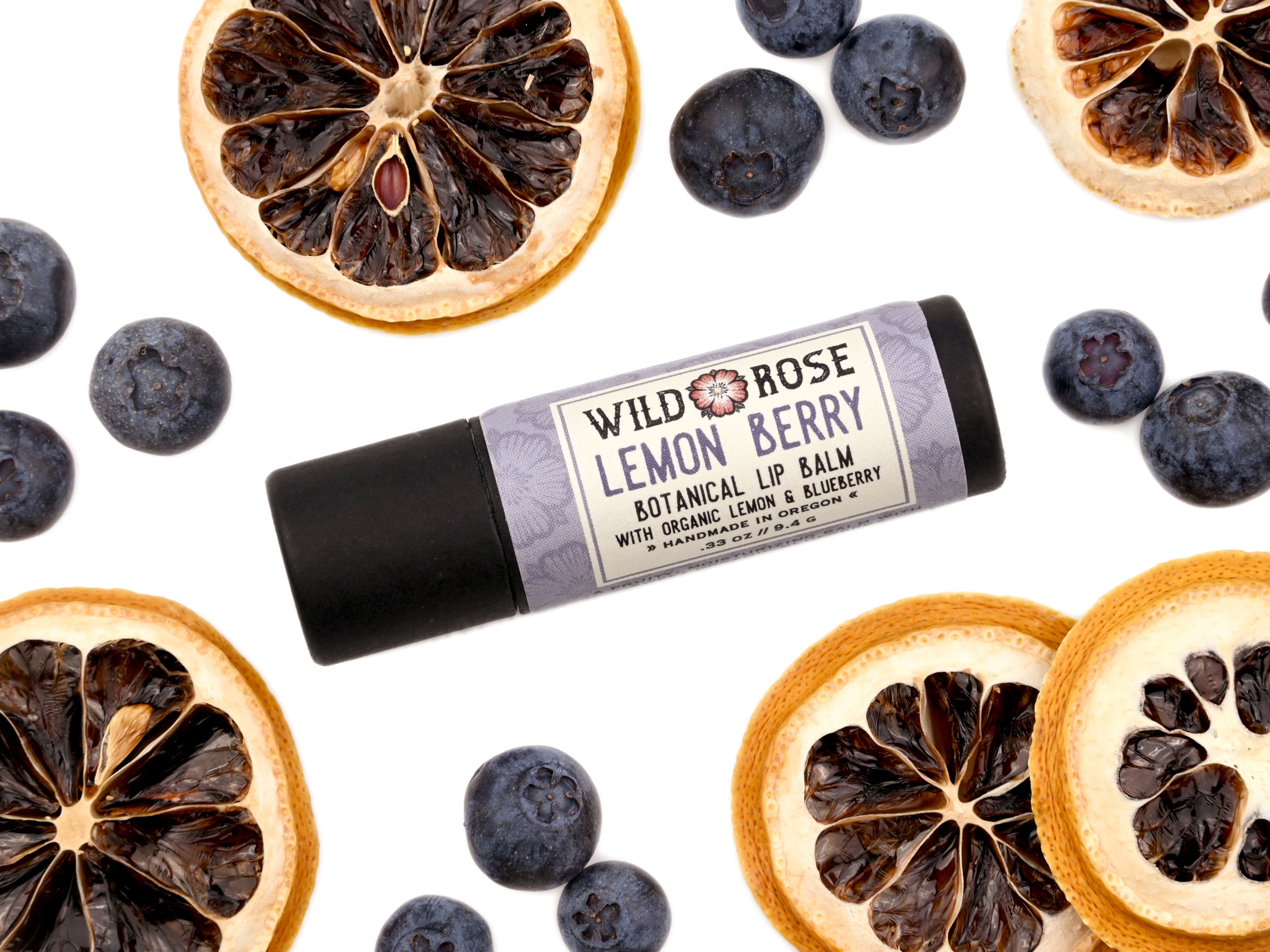 Natural Lip Balm - Lemon Berry– Wild Rose