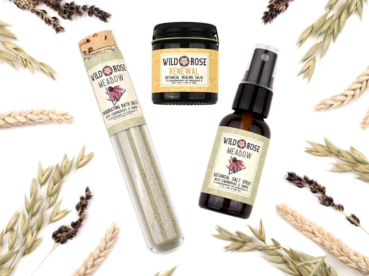 Meadow + Renewal Spa Sampler Gift Set– Wild Rose