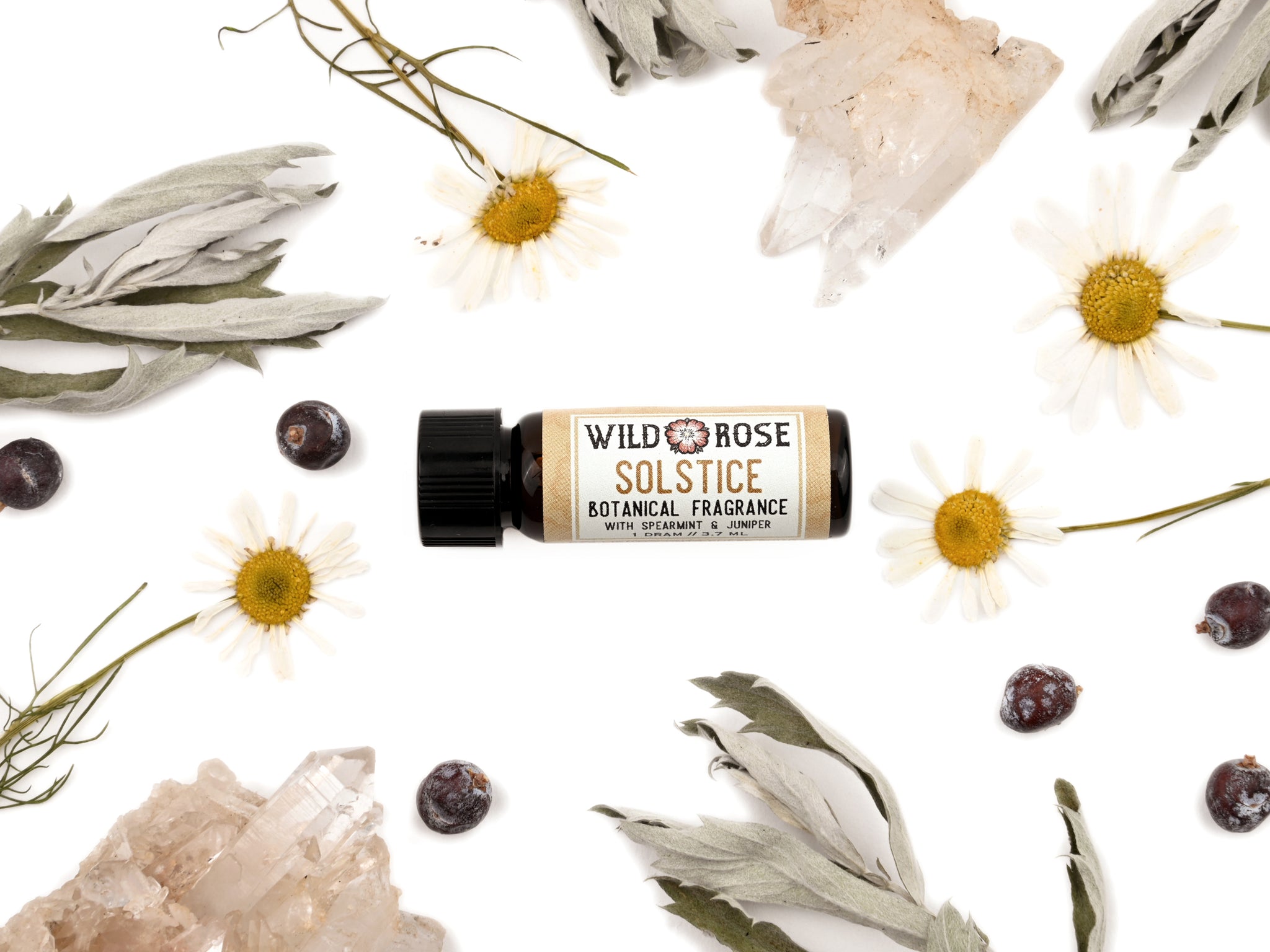 Botanical Fragrance - Solstice - Natural Cologne Perfume– Wild Rose