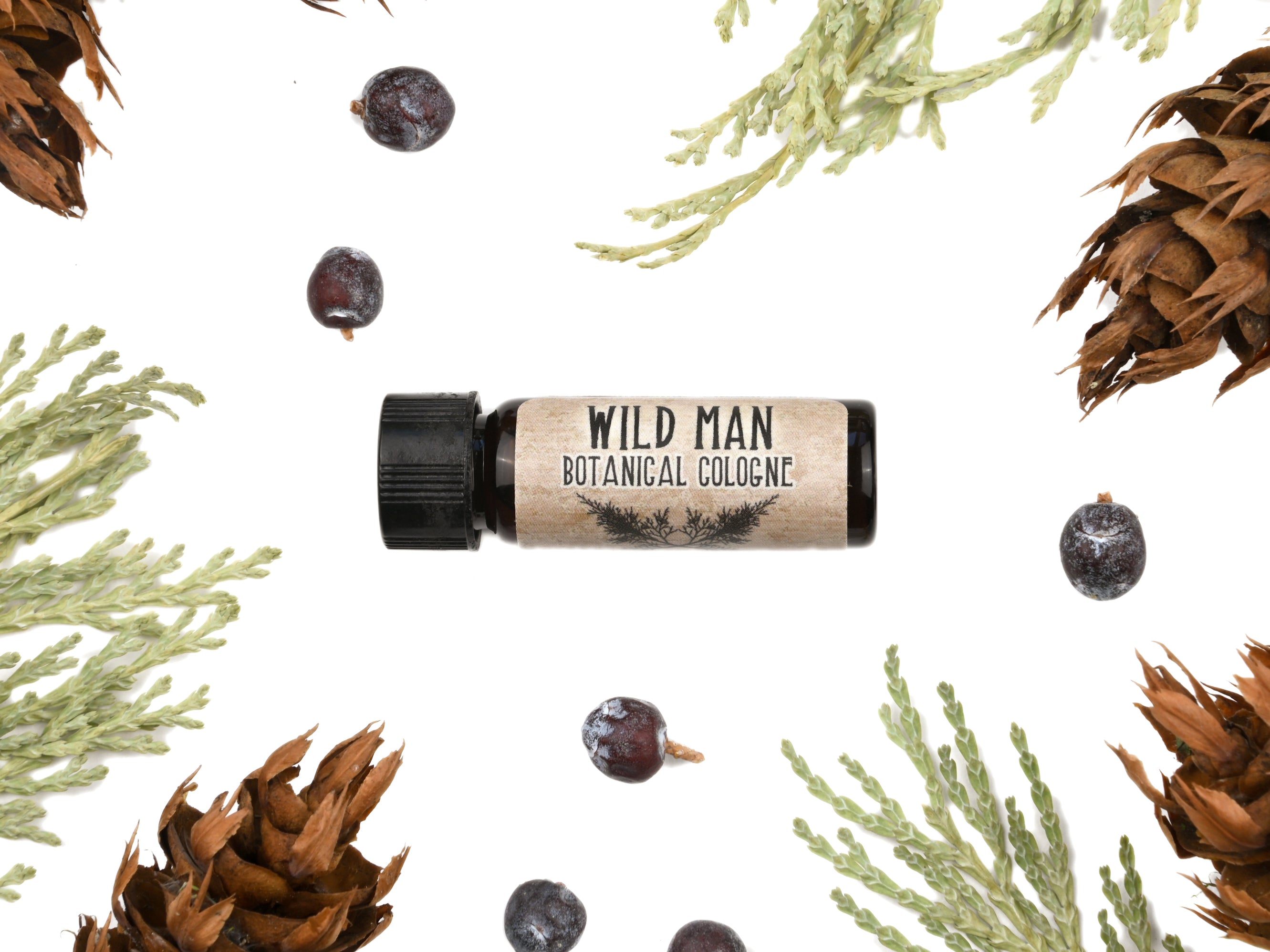 Natural Cologne Oil - Wild Man - Botanical Perfume– Wild Rose