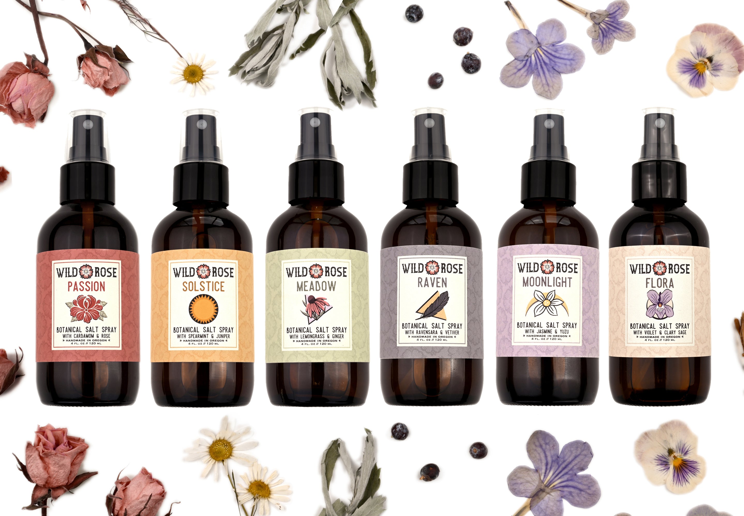 Solstice - Botanical Salt Spray– Wild Rose