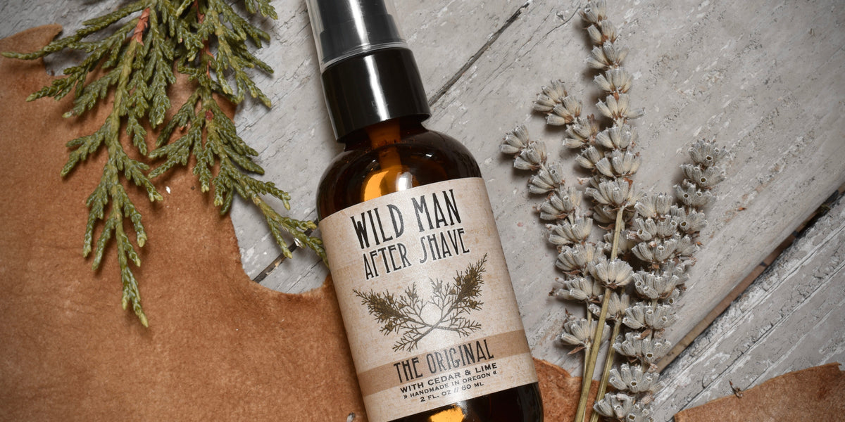 Natural After Shave - Wild Man– Wild Rose