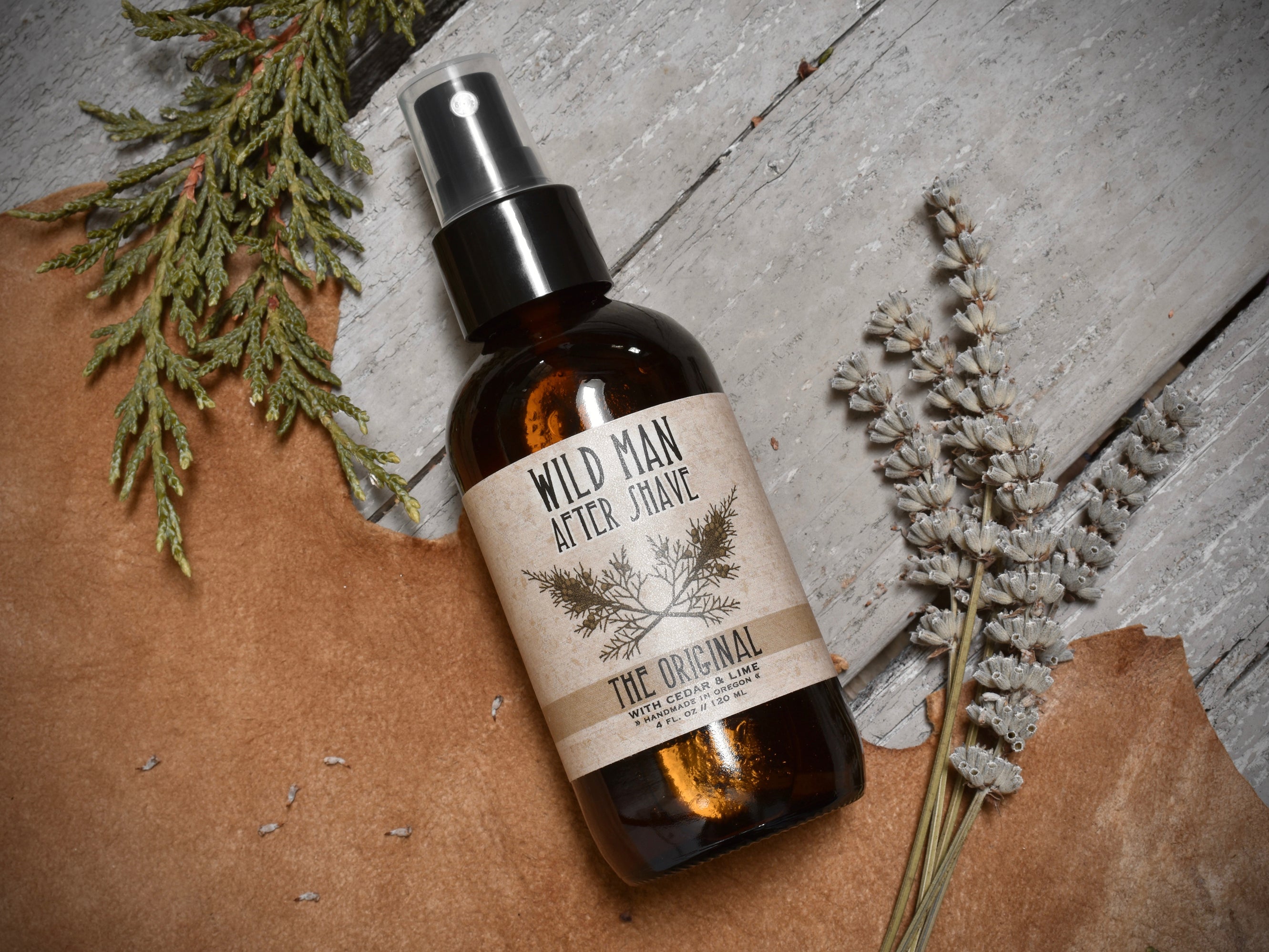 Natural After Shave - Wild Man– Wild Rose