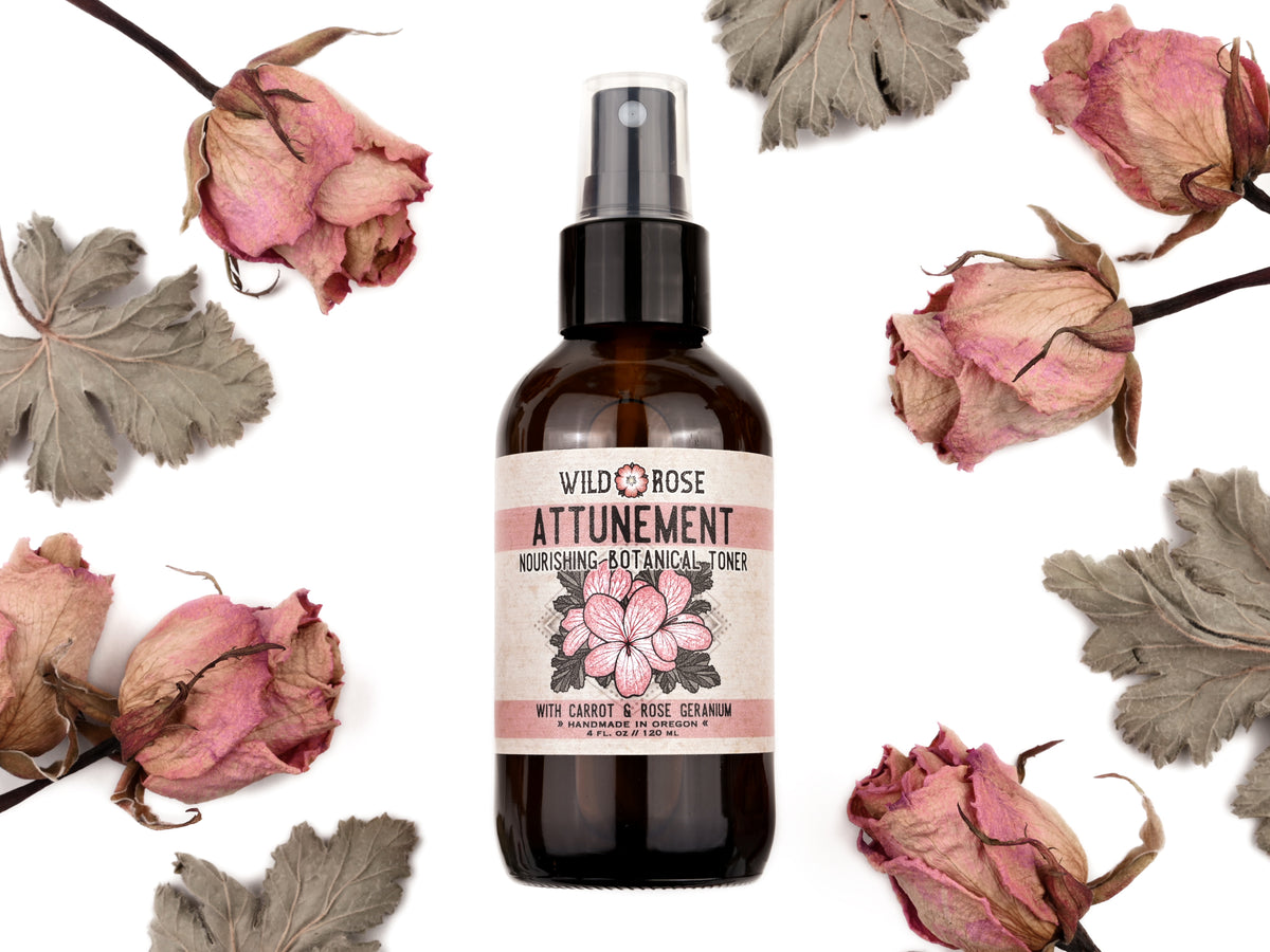Nourishing Facial Toner - Attunement Botanical Skincare– Wild Rose