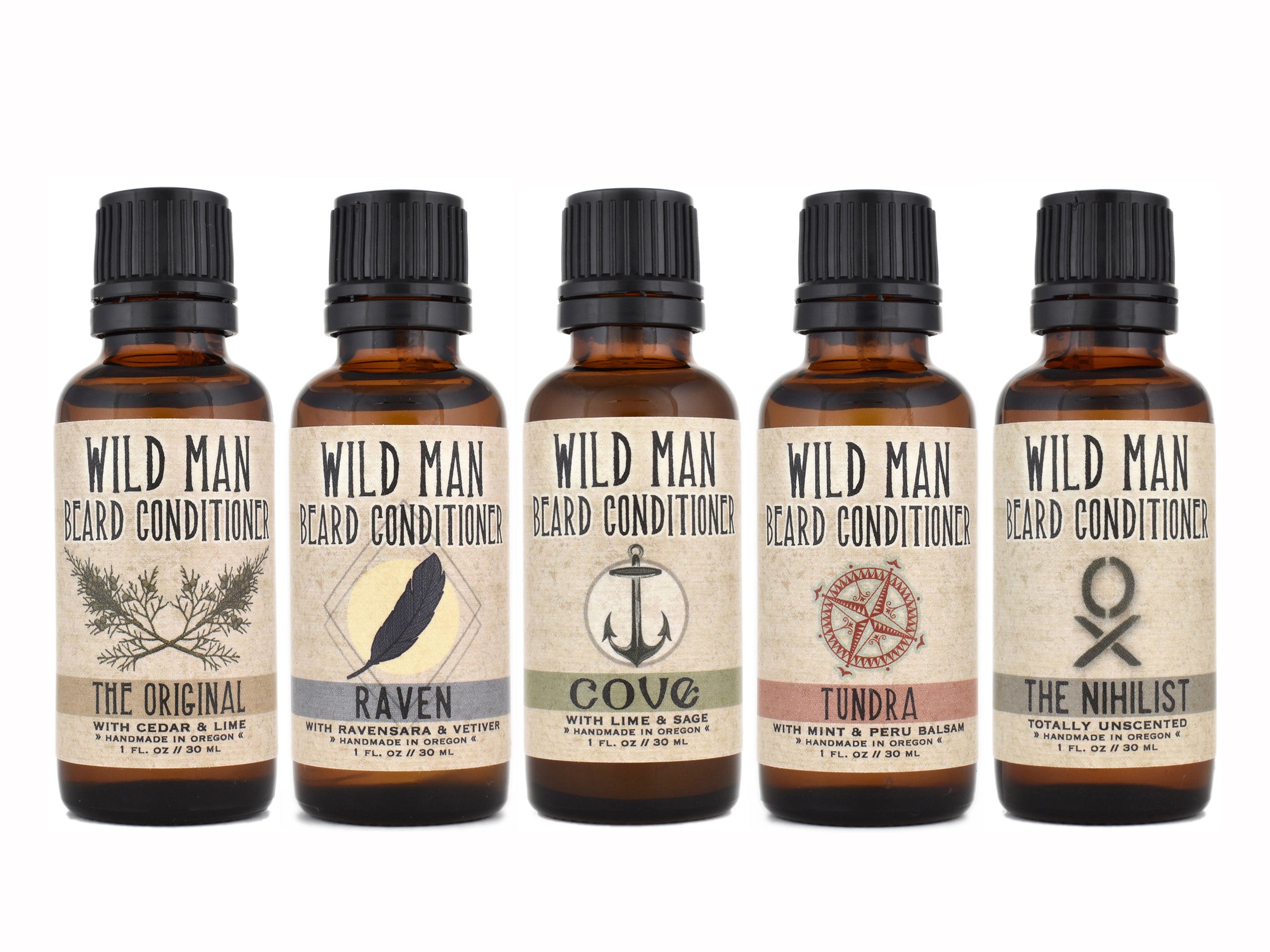 Beard Oil + Wash Gift Set - Wild Man– Wild Rose