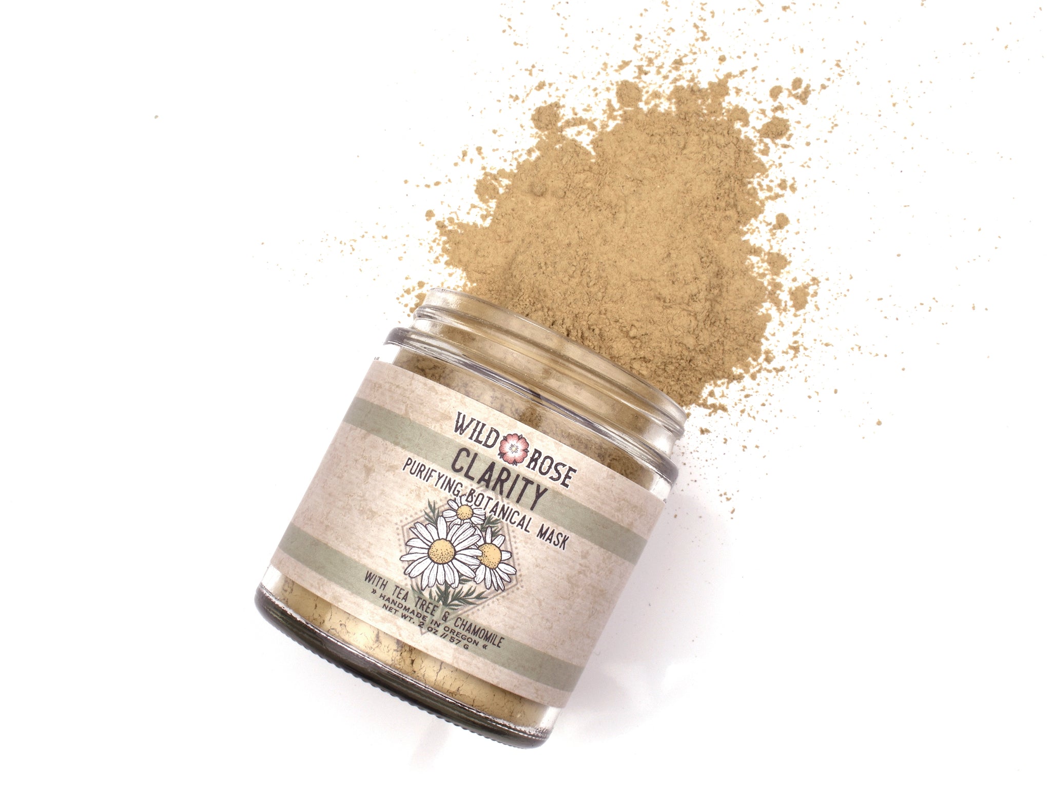 Clay Facial Mask - Clarity Purifying Botanical Skincare– Wild Rose