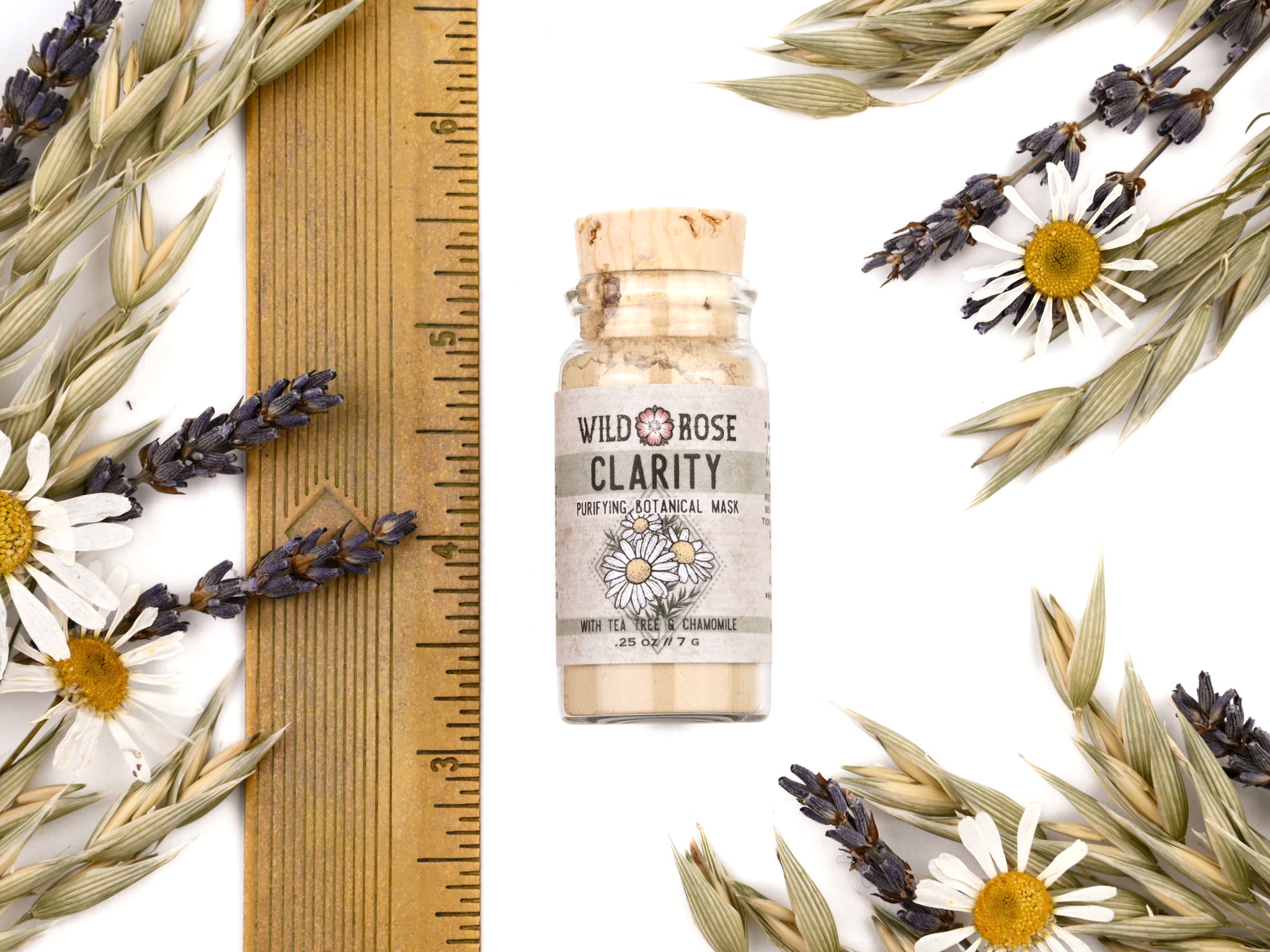 Clay Facial Mask - Clarity Purifying Botanical Skincare– Wild Rose