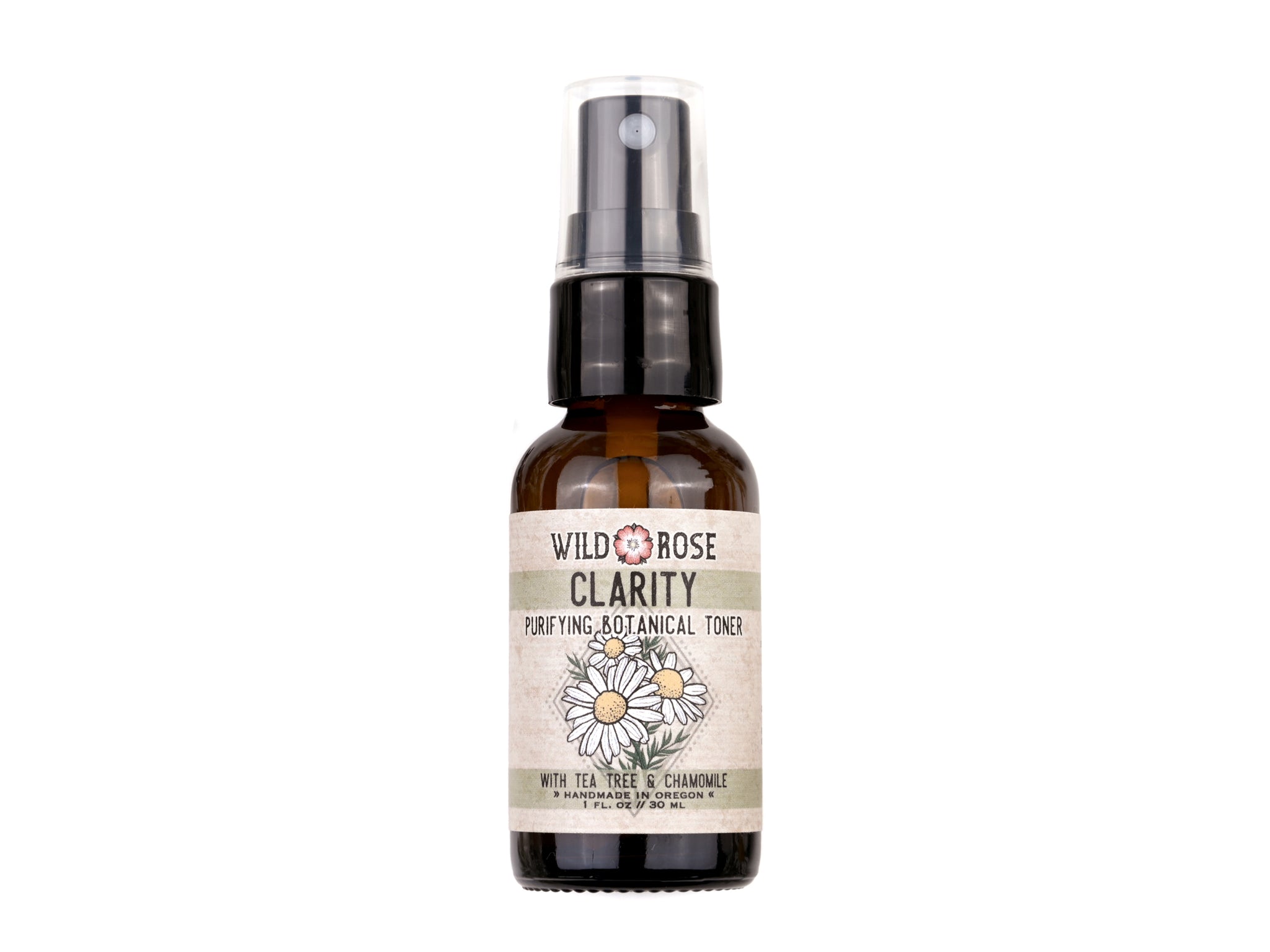 Purifying Facial Toner - Clarity Botanical Skincare– Wild Rose