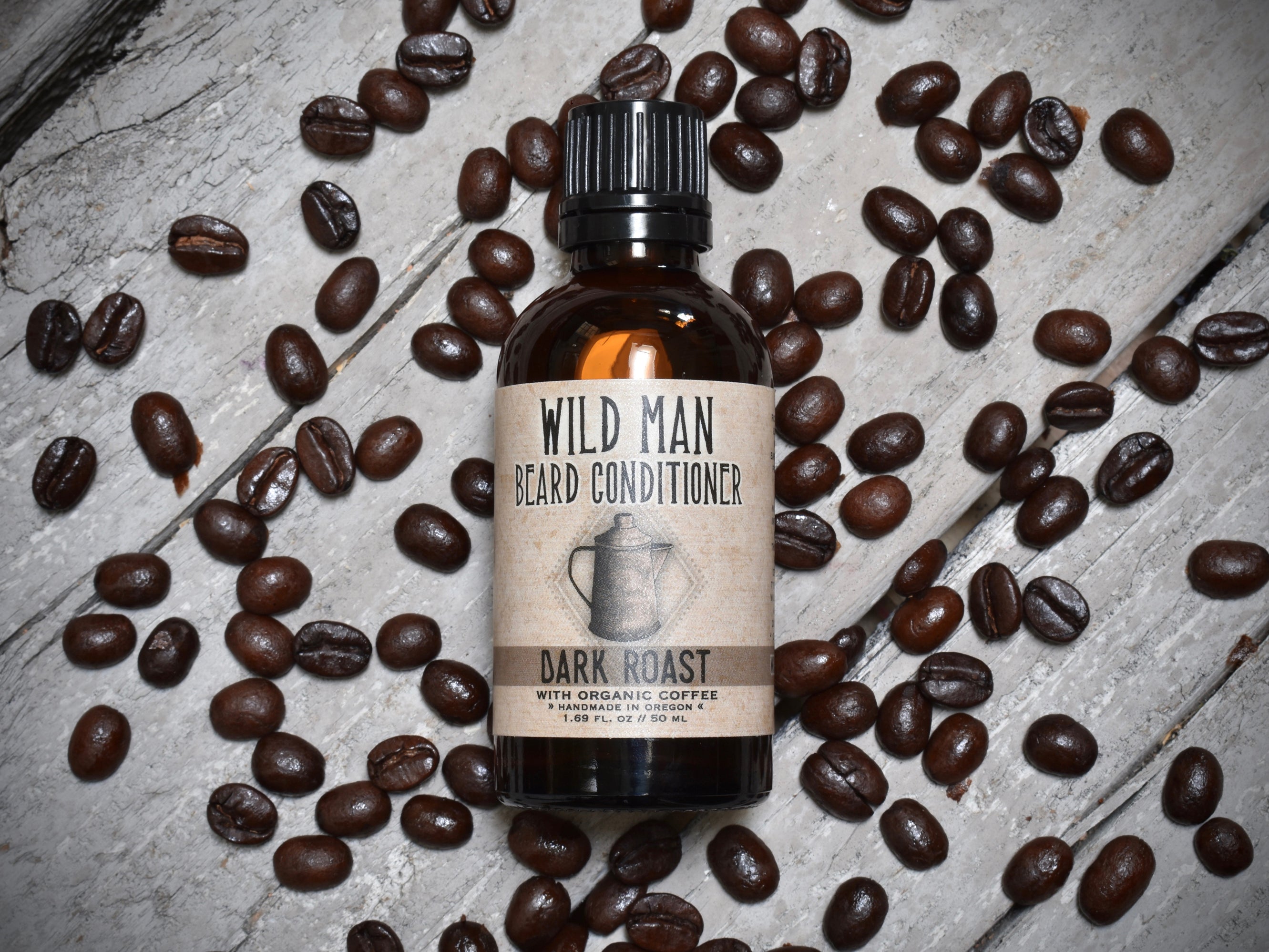 Beard Oil Conditioner - Wild Man - Dark Roast - Limited Edition– Wild Rose