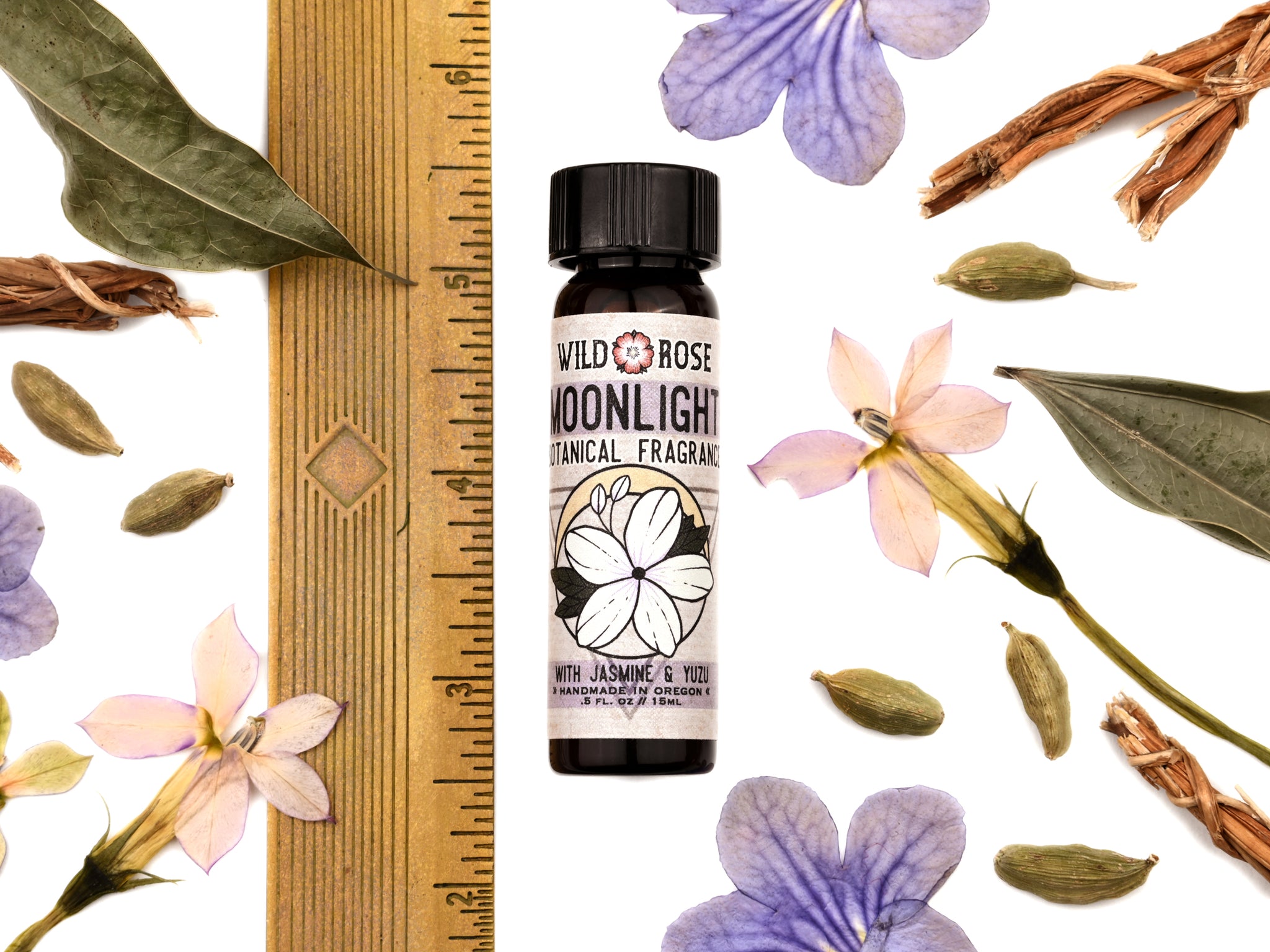 Botanical Fragrance - Moonlight - Natural Cologne Perfume– Wild Rose