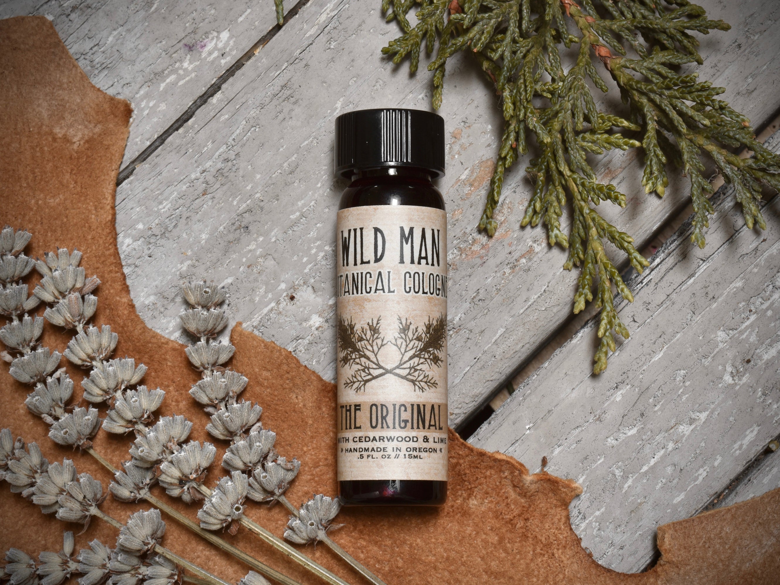 Natural Cologne Oil - Wild Man - Botanical Perfume– Wild Rose