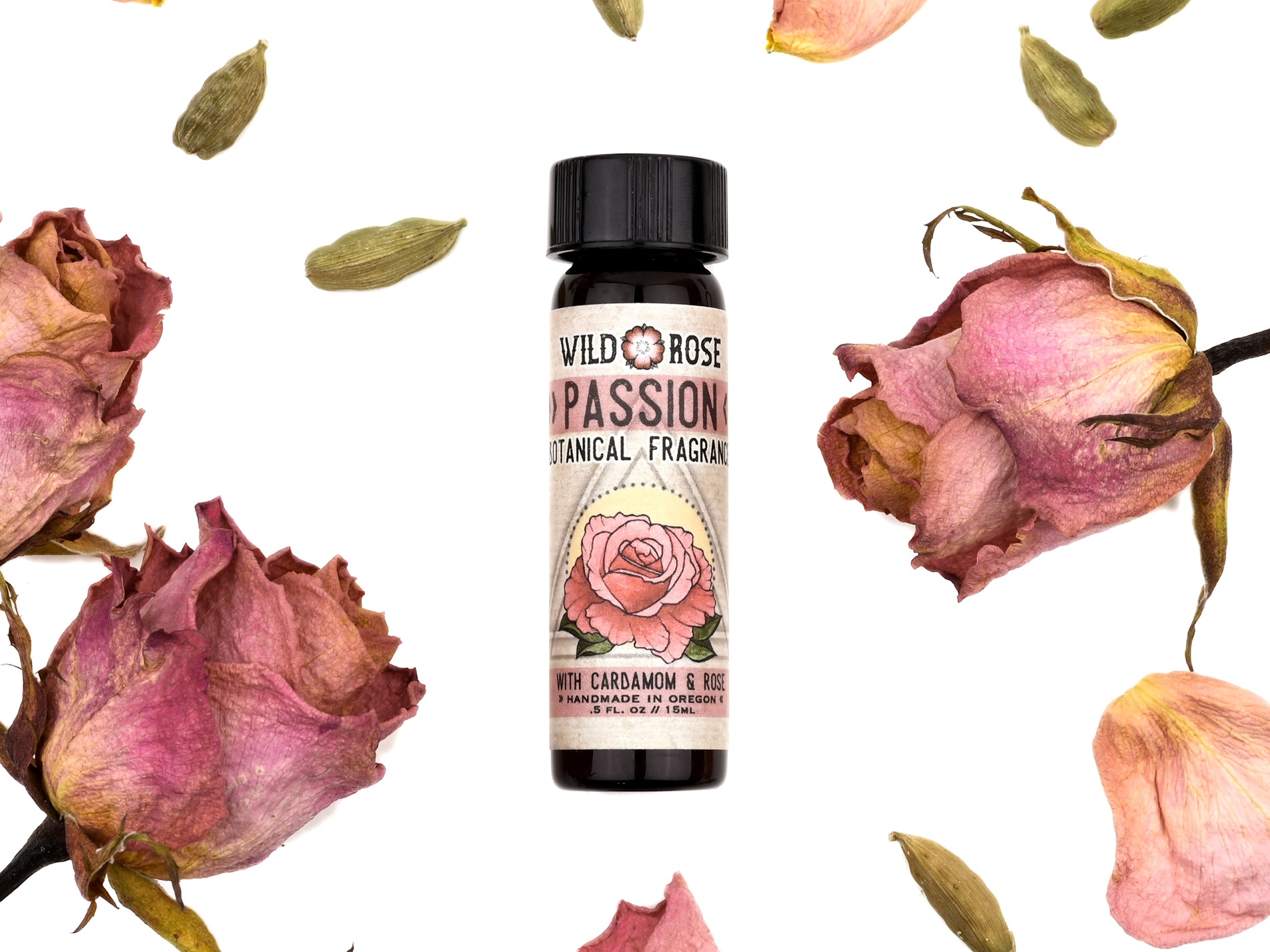 Botanical Fragrance - Passion - Natural Cologne Perfume– Wild Rose