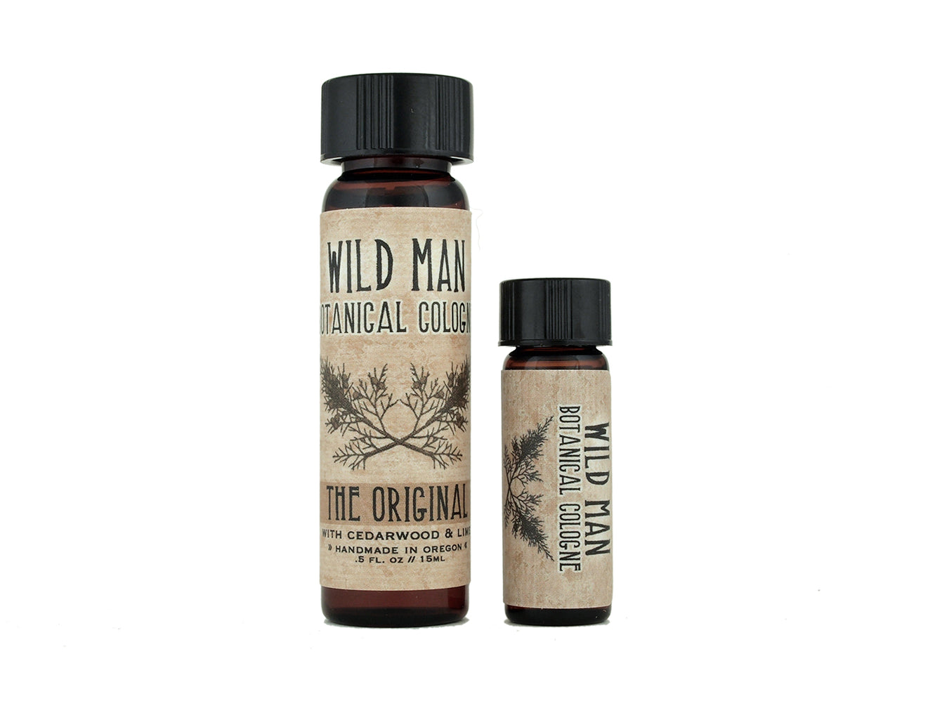 Natural Cologne Oil - Wild Man - Botanical Perfume– Wild Rose